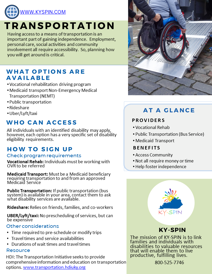 Transportation - KY-SPIN