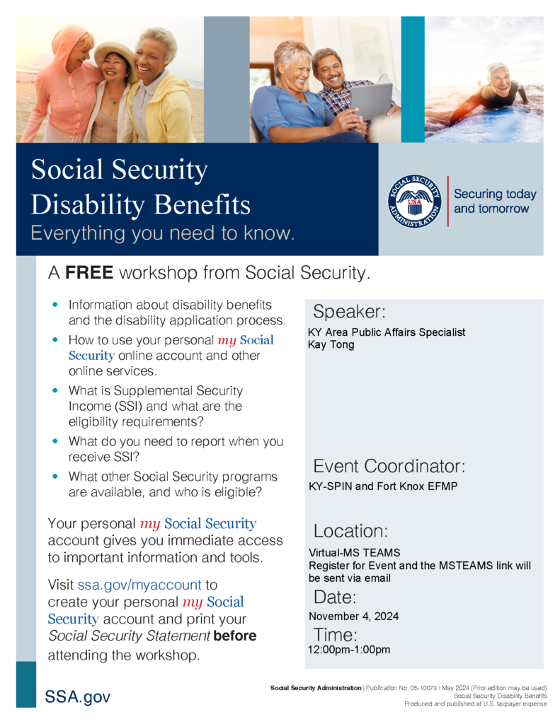 Social Security Disability Benefits - Everything you need to know - KY-SPIN
